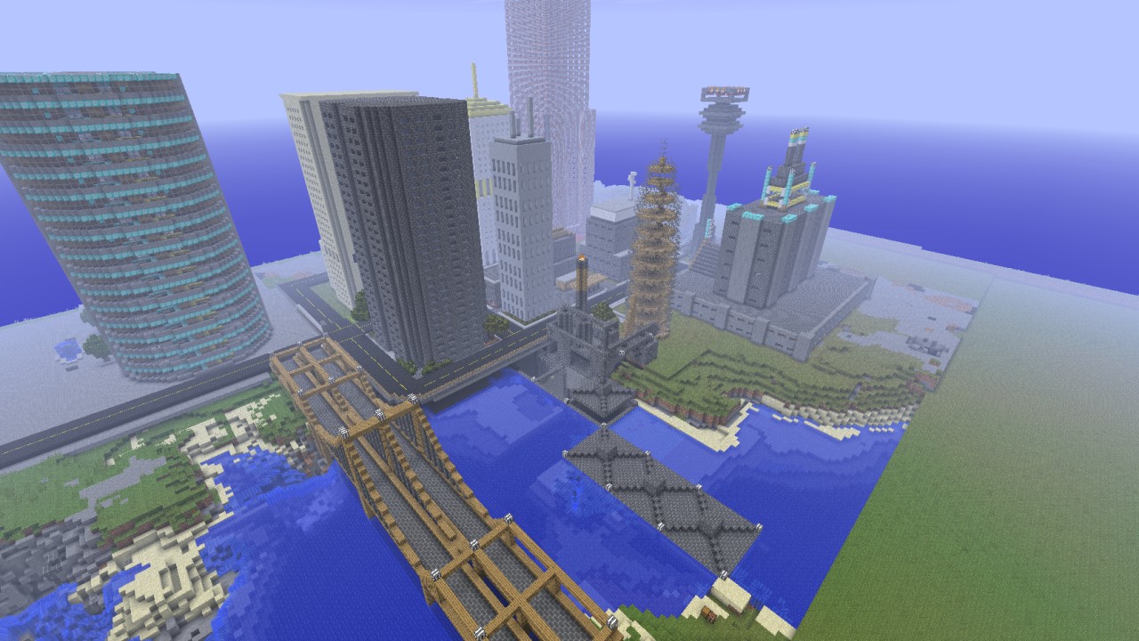 Huge city! Minecraft Project