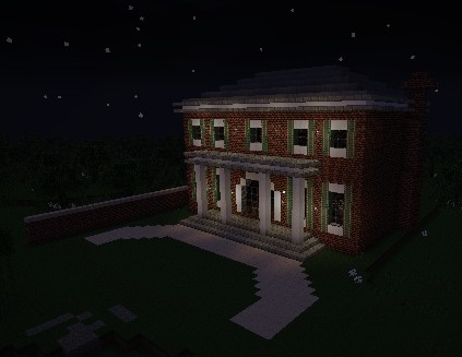 Colonial House Minecraft Map