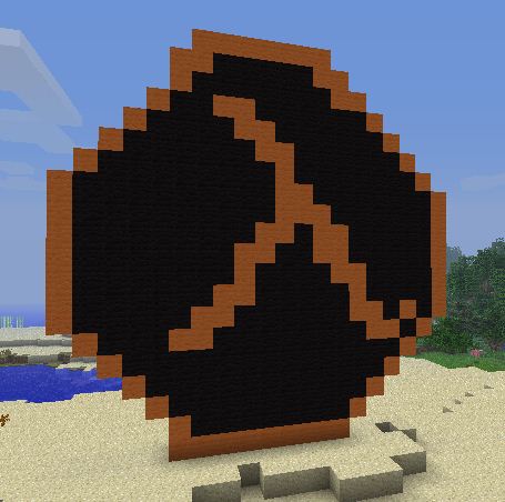 Half-Life Logo Minecraft Map
