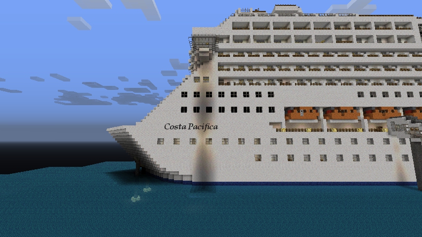 Costa Pacifica on Minecraft Minecraft Map