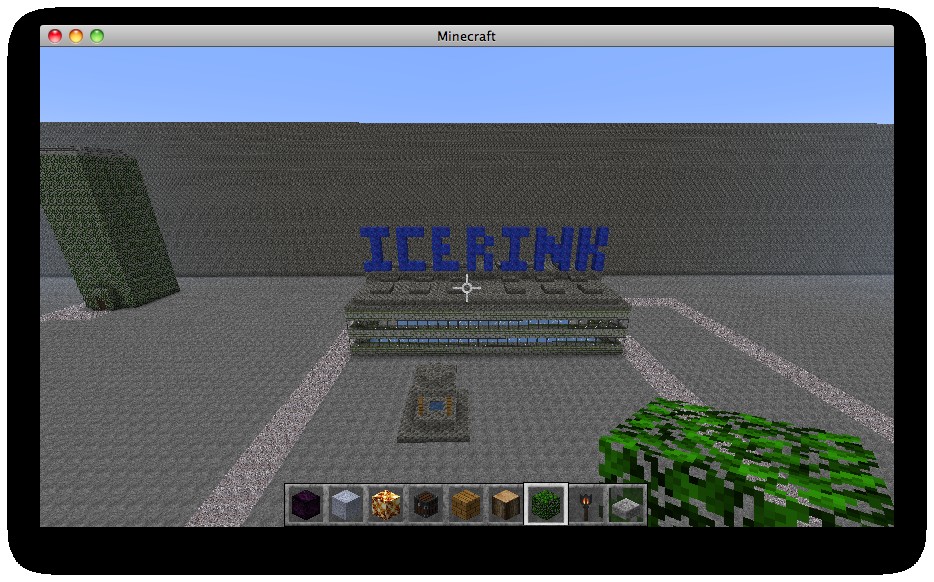 Ice Rink Minecraft Map