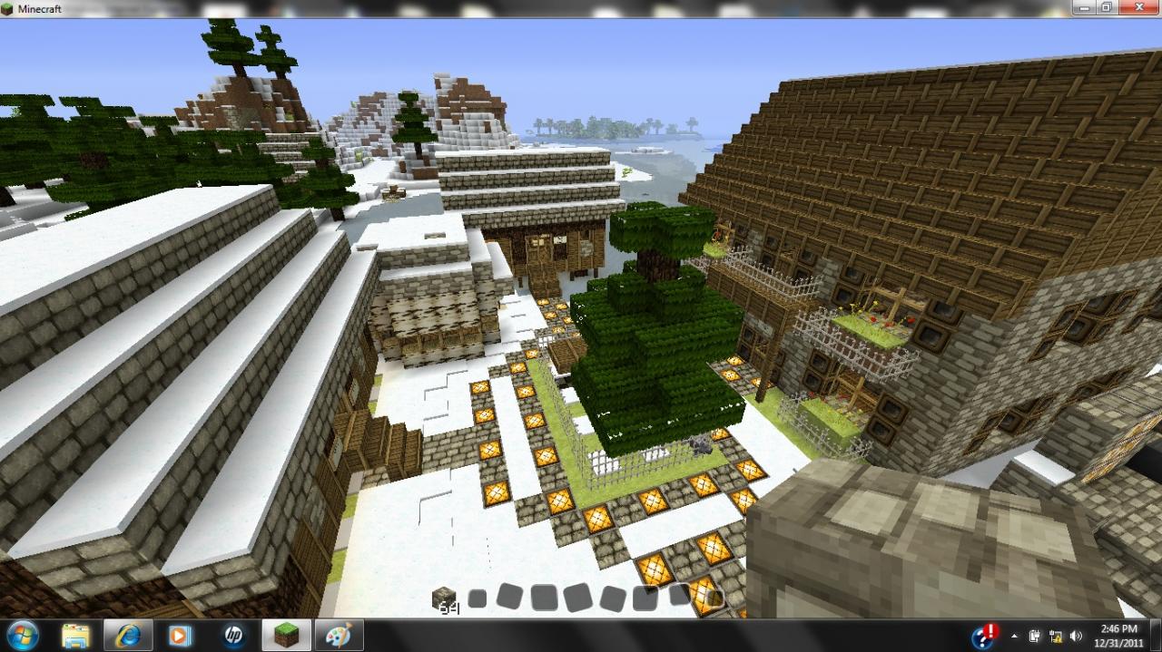 Ice Village Minecraft Map