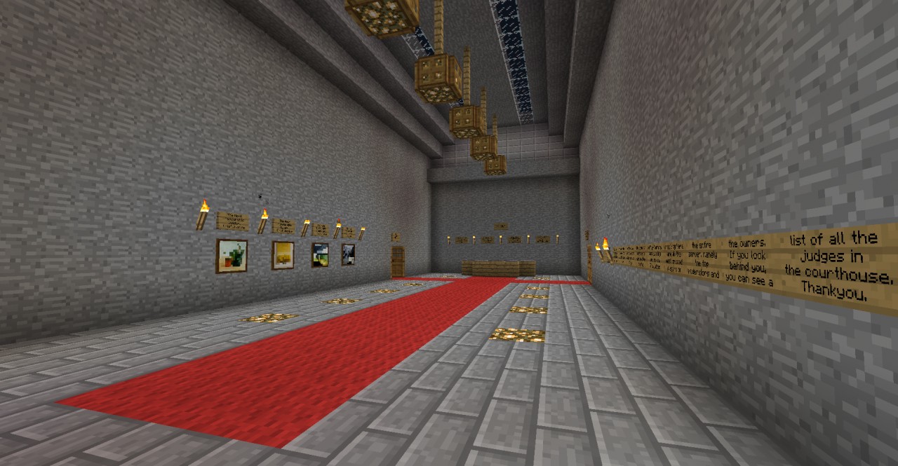 Courthouse Minecraft Map
