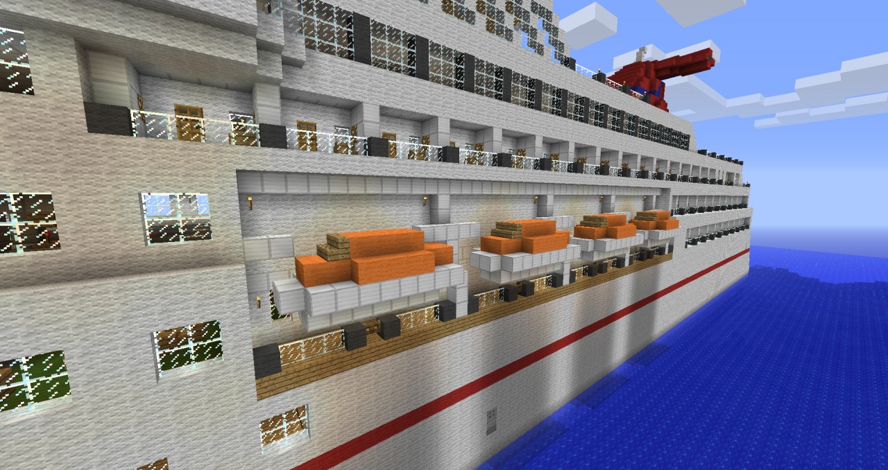 Cruise Ship Minecraft Map