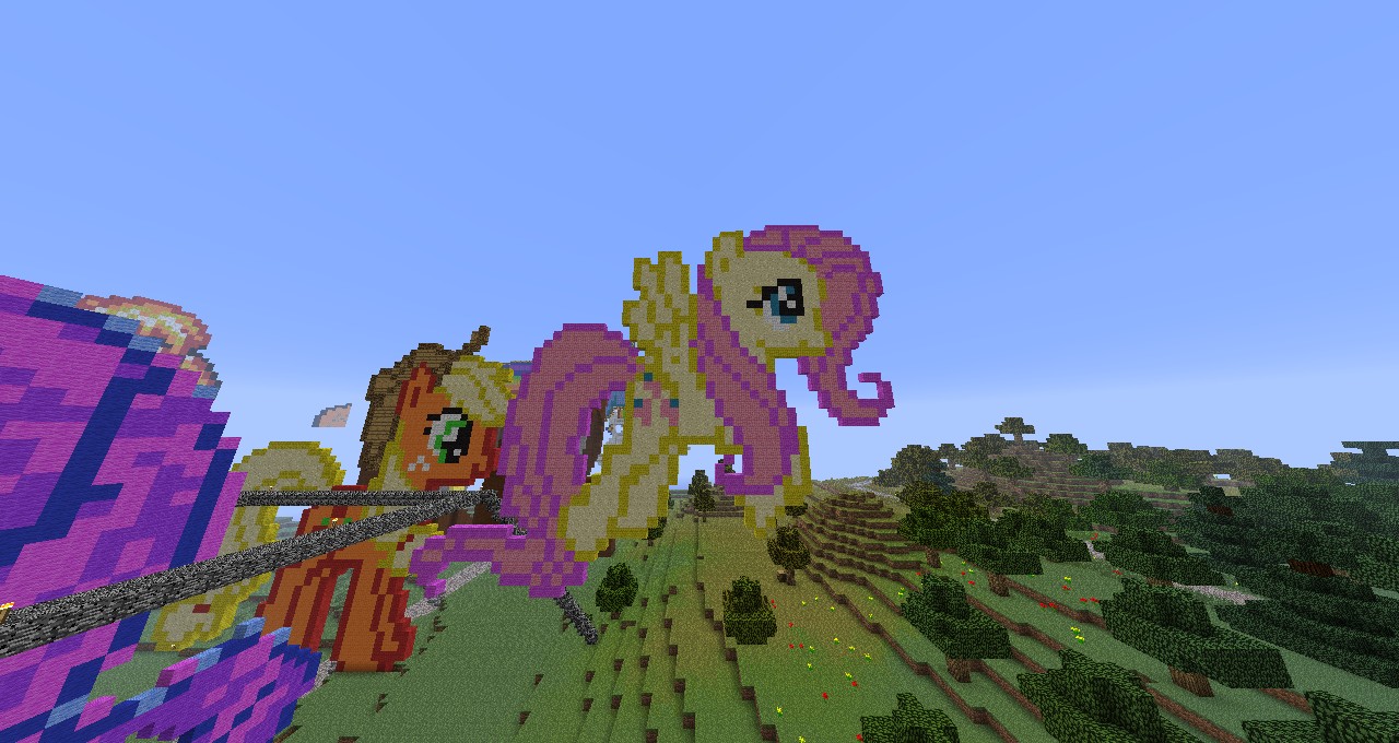 Fluttershy Minecraft Map