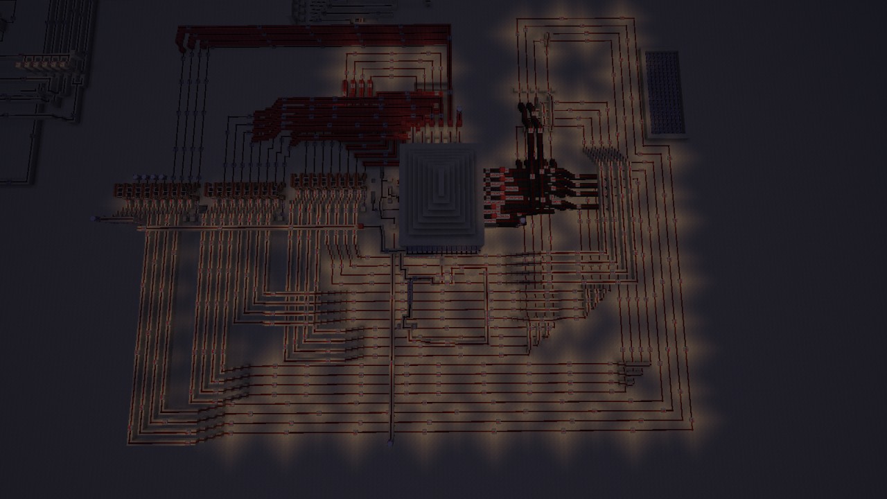 Minecraft Redstone Display [Full Edit and Easy] Minecraft Map