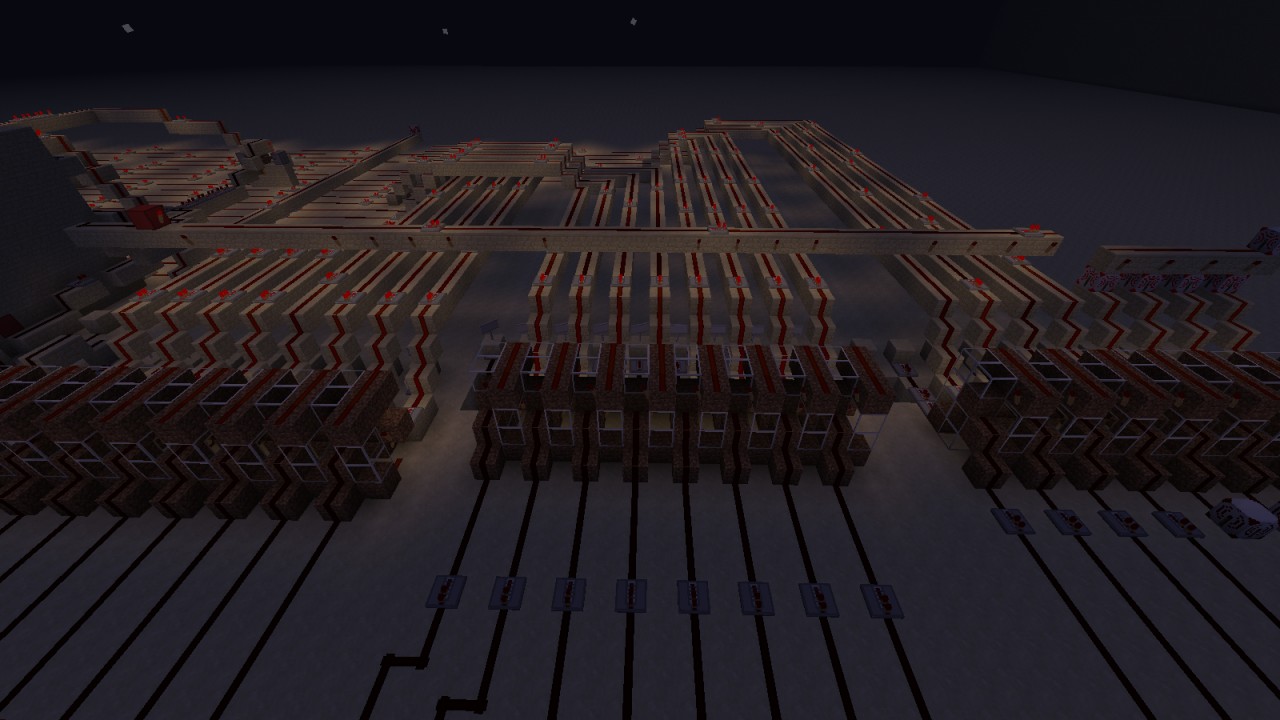 Minecraft Redstone Display [Full Edit and Easy] Minecraft Map