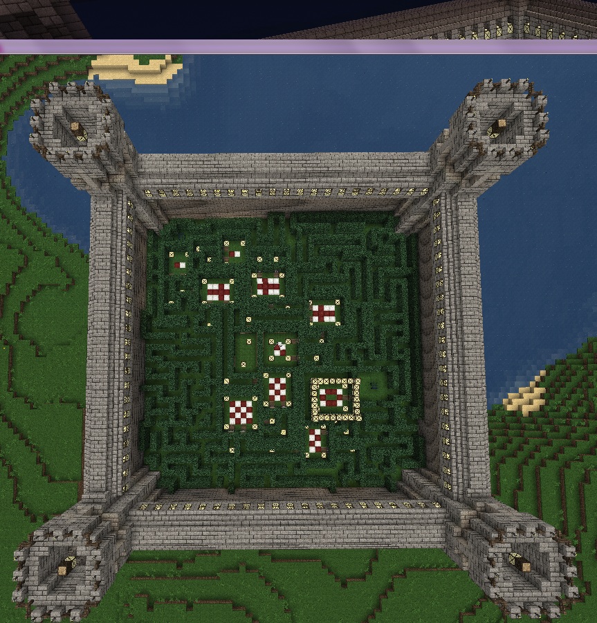 Spawn maze Minecraft Map