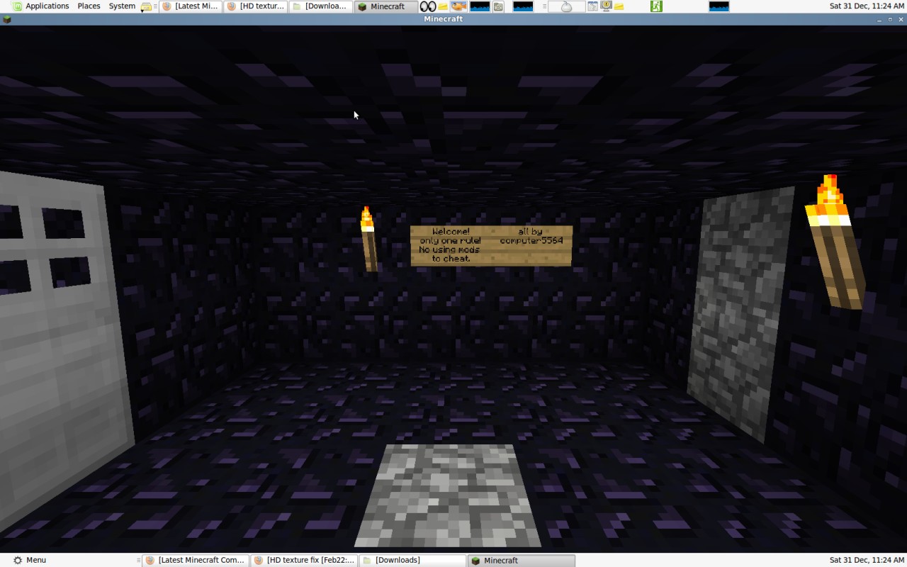 The obsidain prison Minecraft Map