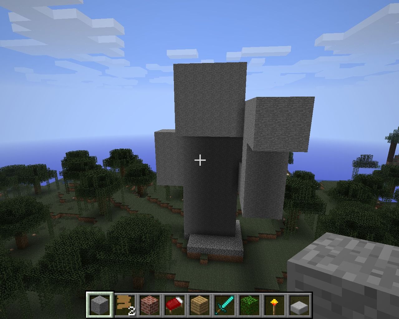 Giant statue Minecraft Map
