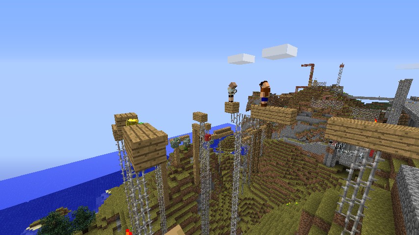 RUN AND JUMP Minecraft Map