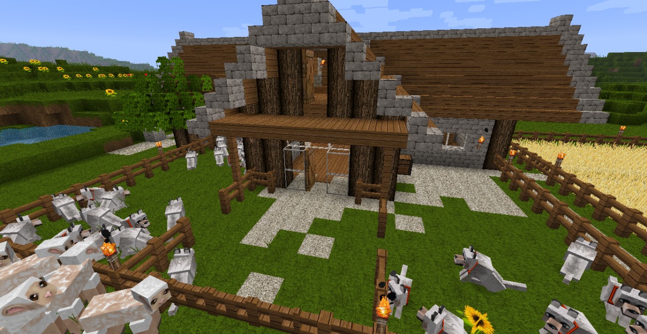 Minecraft Gronkh´s Bauernhaus 1:1 auf Gronkh´s ORIGINAL Alpha Map+ ...