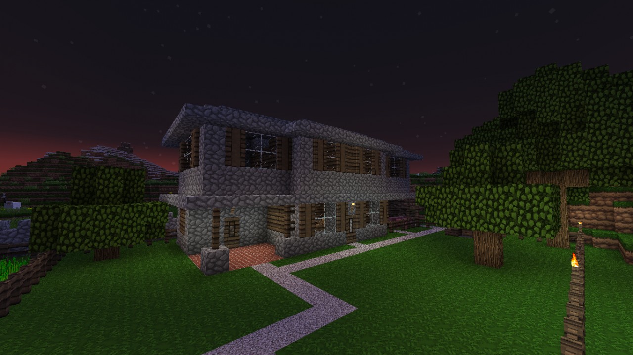 Quiet Country Farm House Minecraft Map