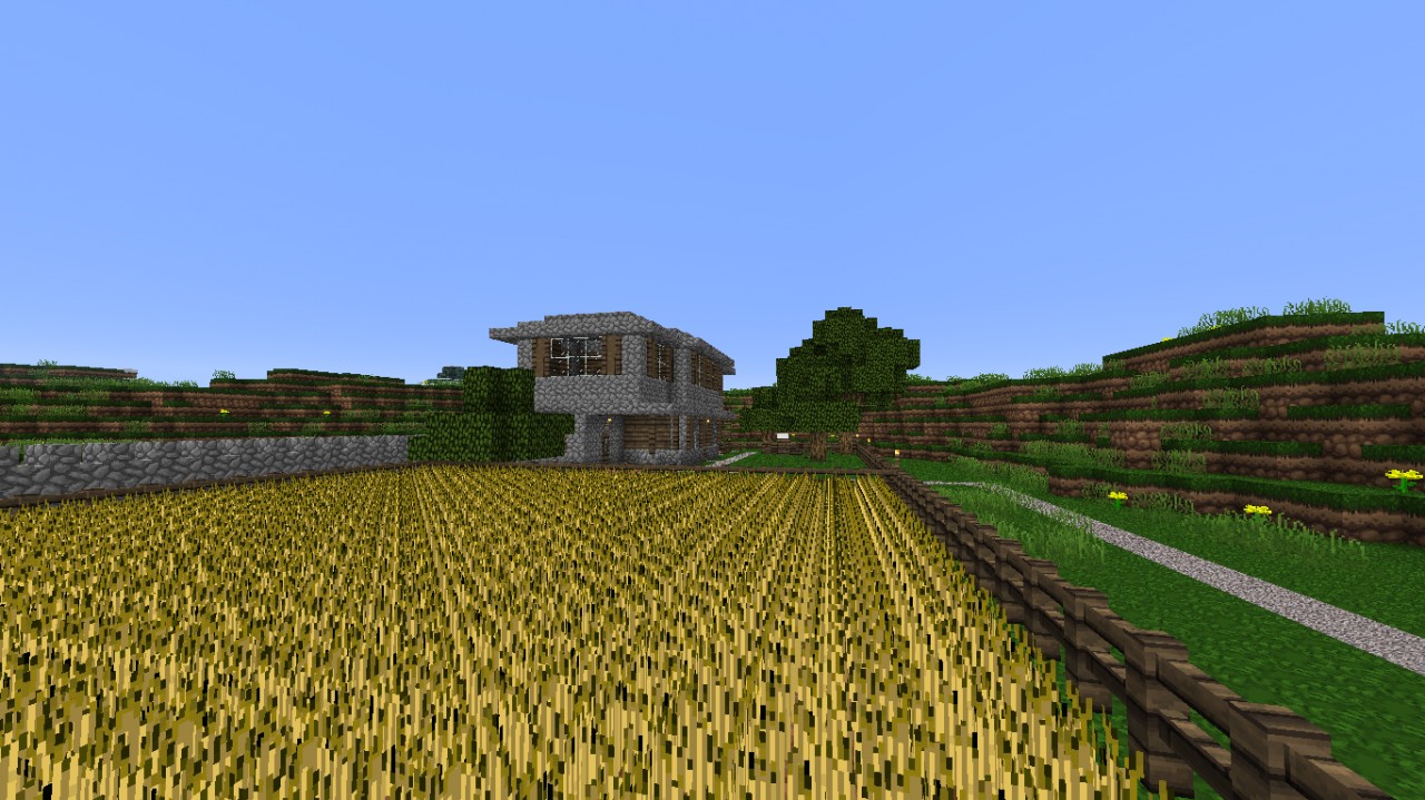 Quiet Country Farm House Minecraft Map