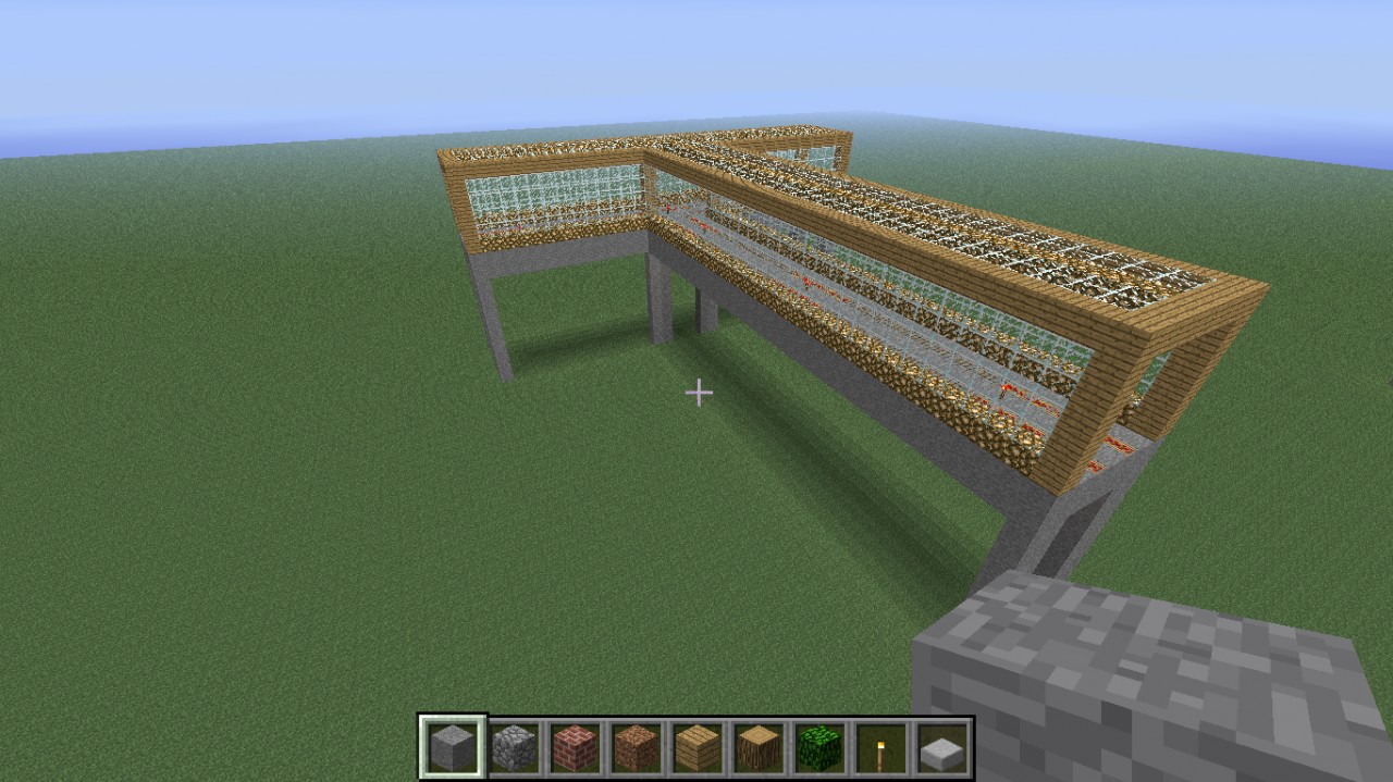Railroad / High Level Trains Minecraft Map