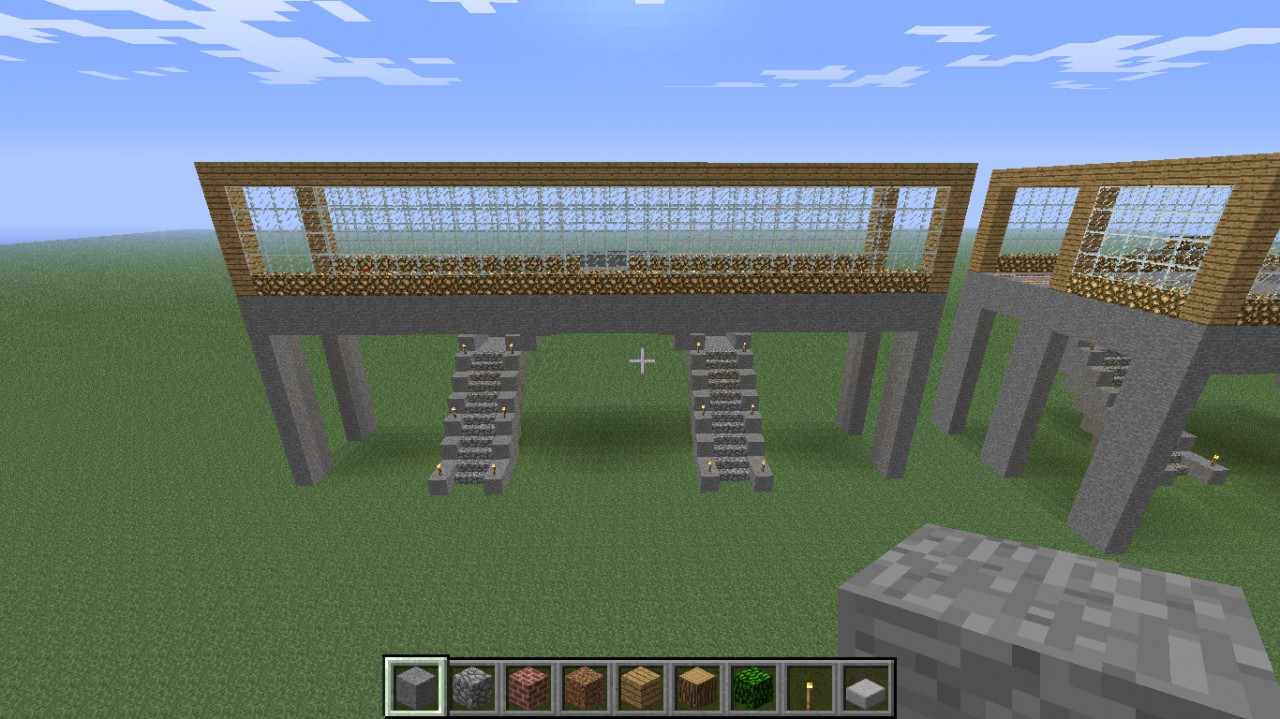 Railroad / High Level Trains Minecraft Map