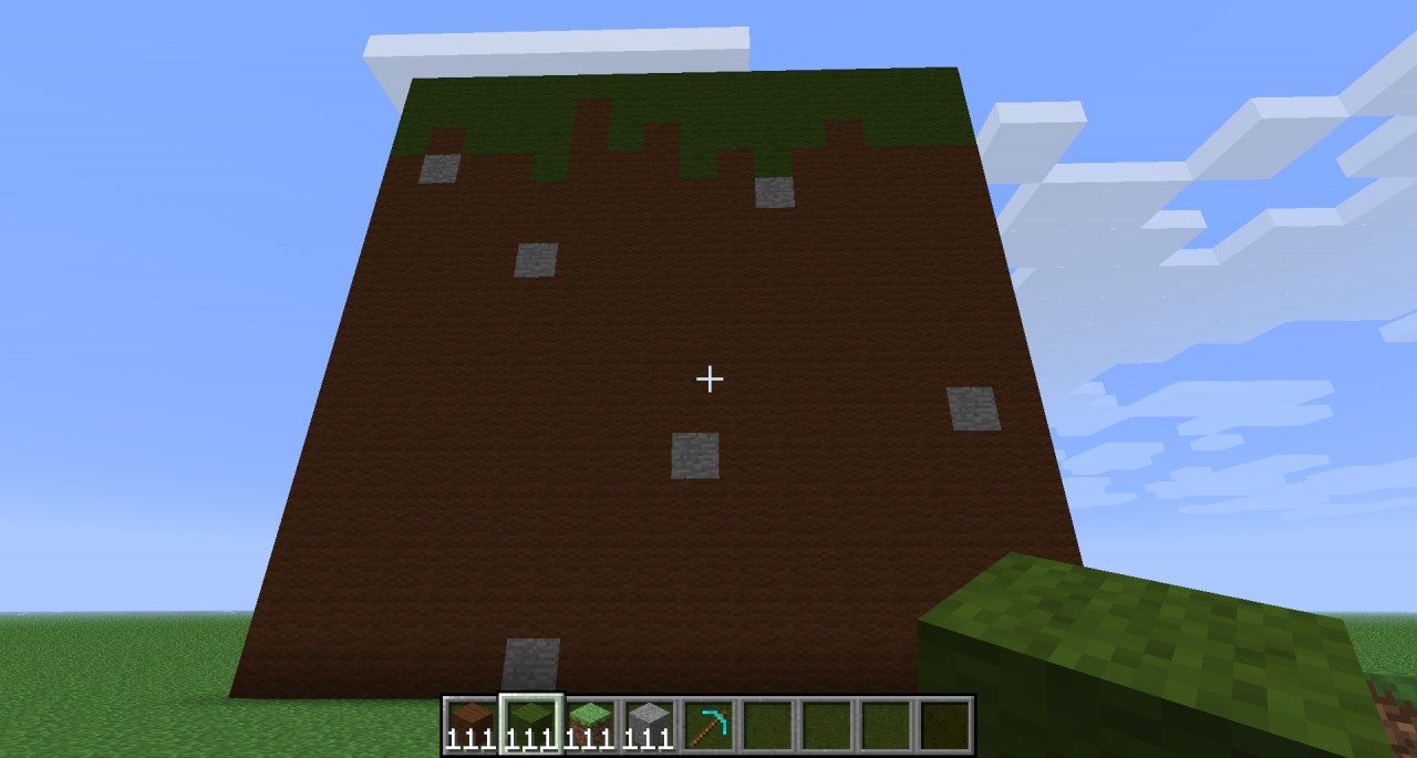 Big Grass Block Minecraft Map
