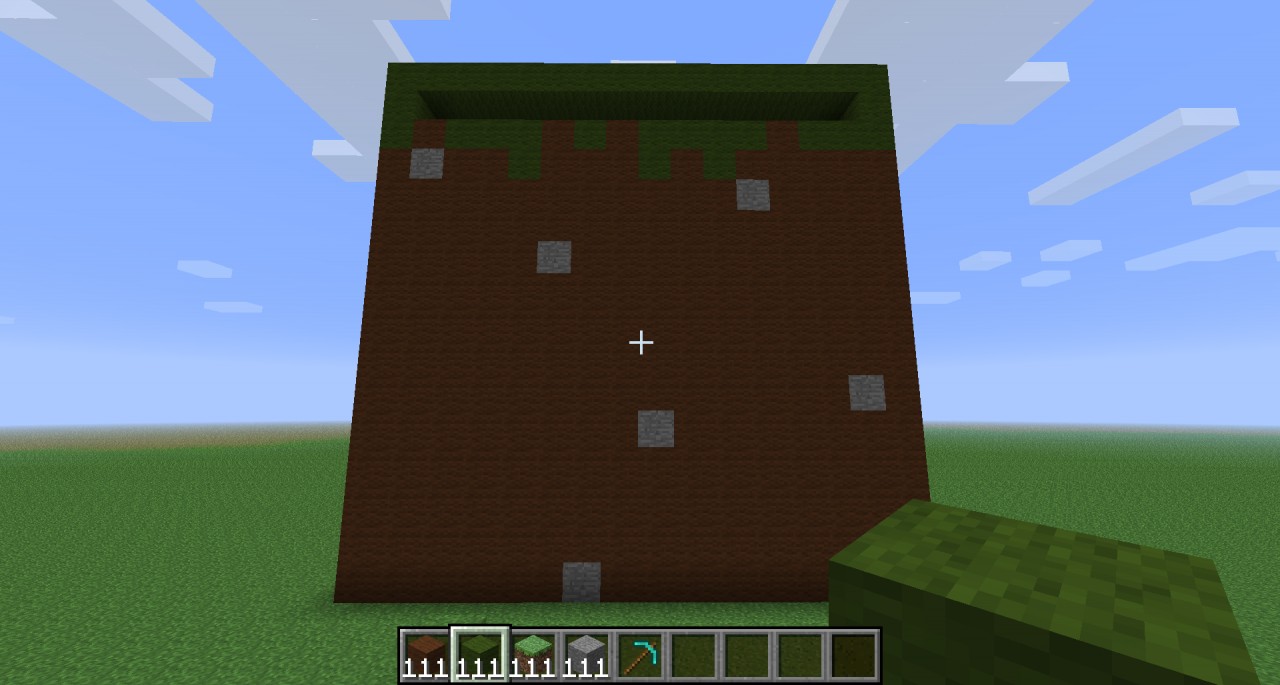 Big Grass Block Minecraft Map