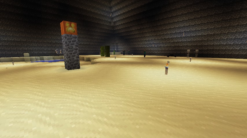 fighting arena/pyramid Minecraft Map