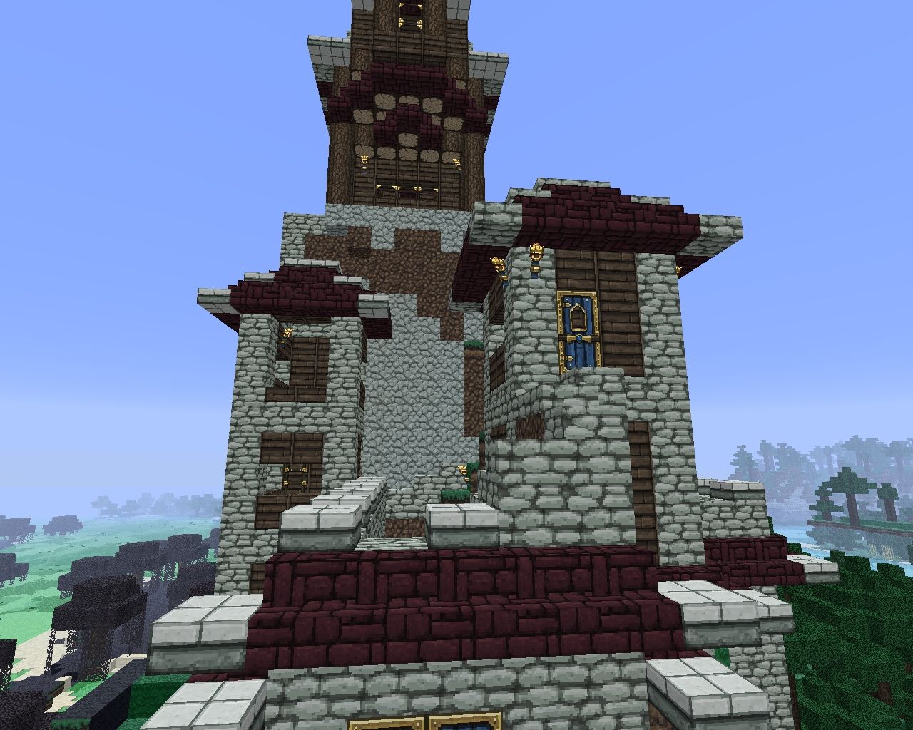 Mountain Fort Minecraft Map