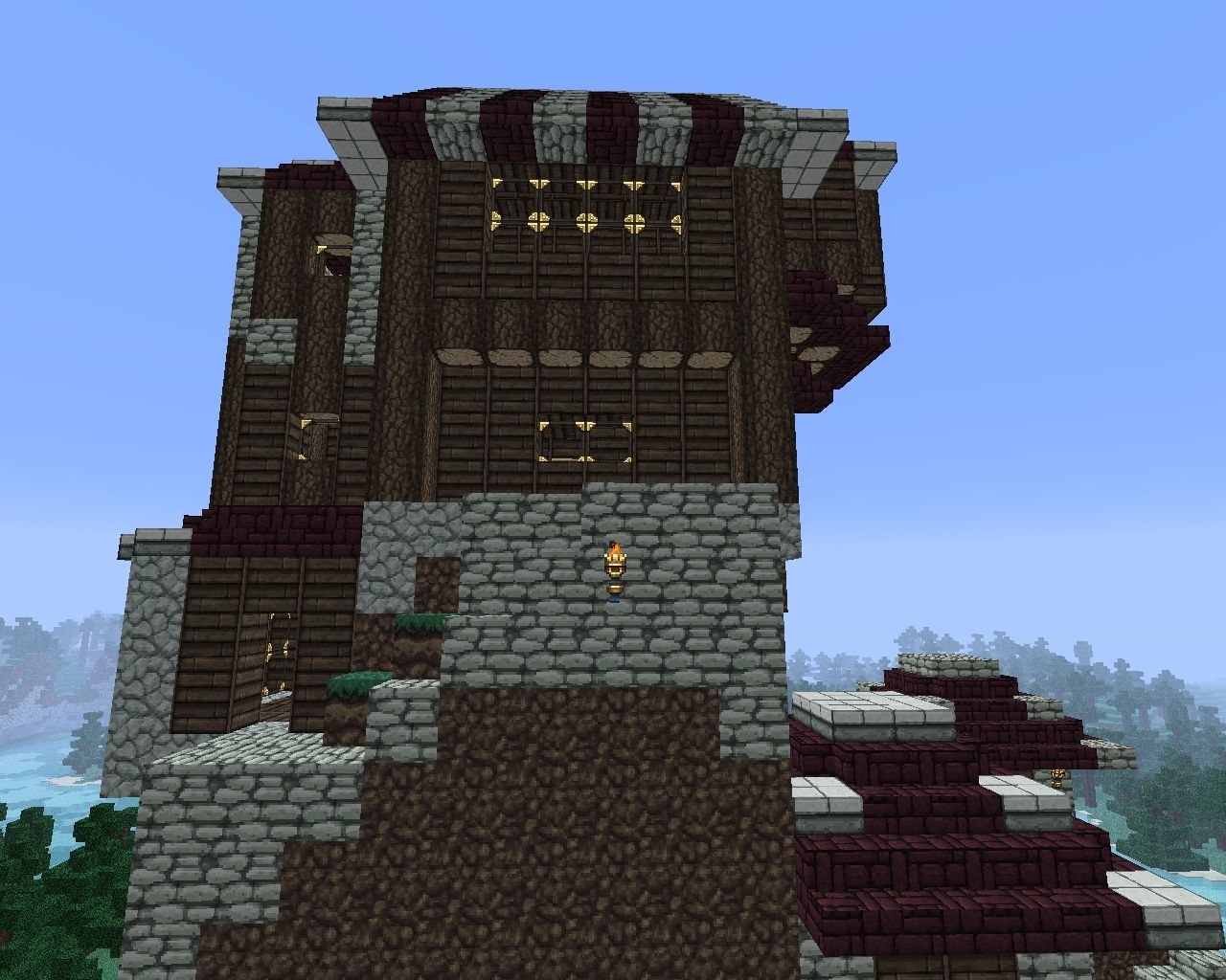 Mountain Fort Minecraft Map