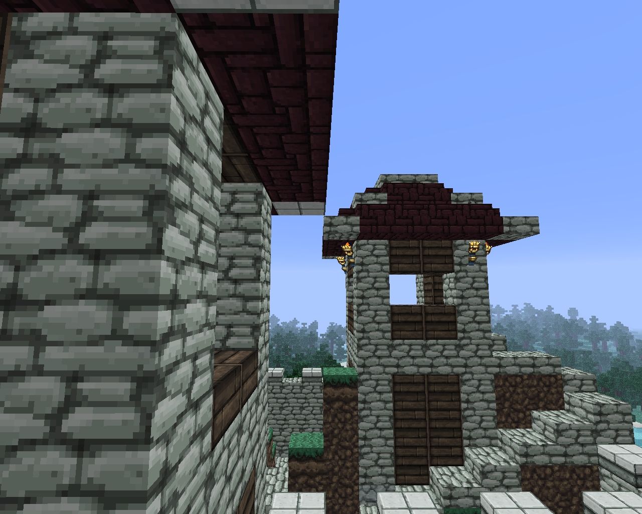 Mountain Fort Minecraft Map