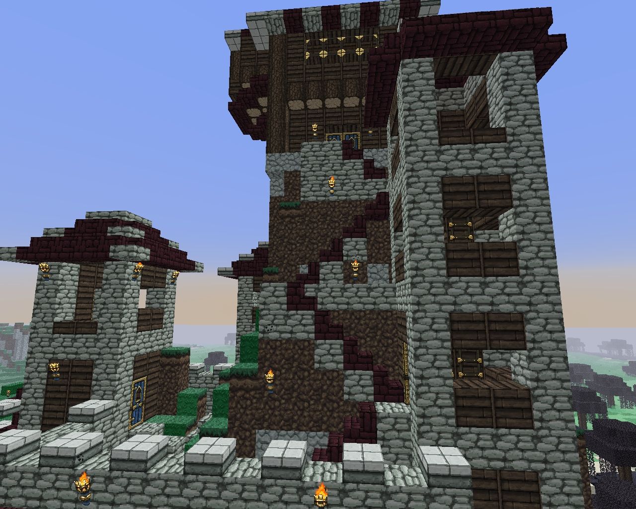 Mountain Fort Minecraft Map