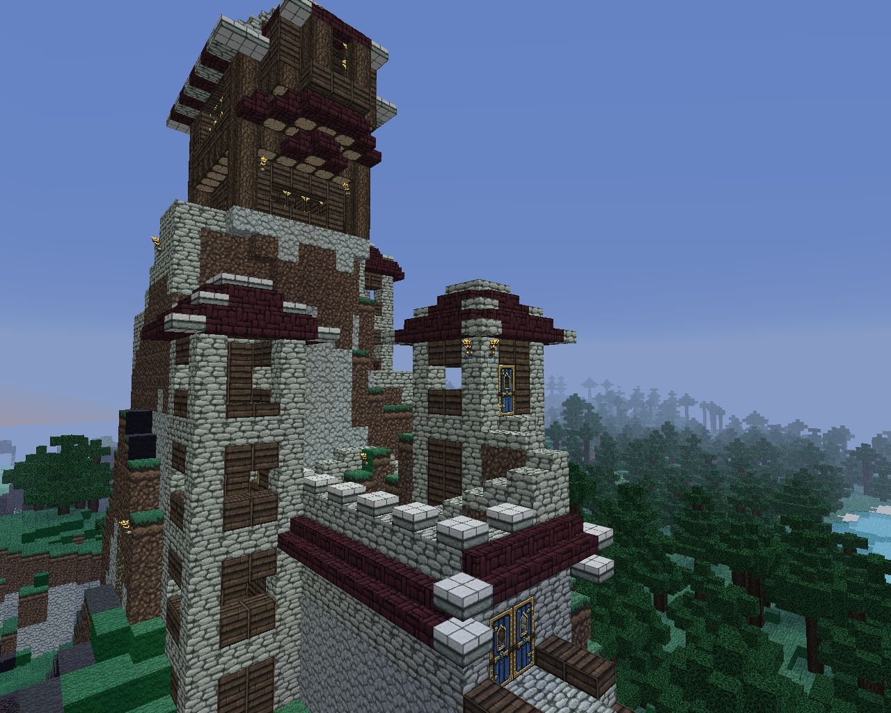 Mountain Fort Minecraft Map