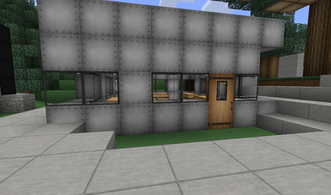 The Iron Village (my survival world) Minecraft Map