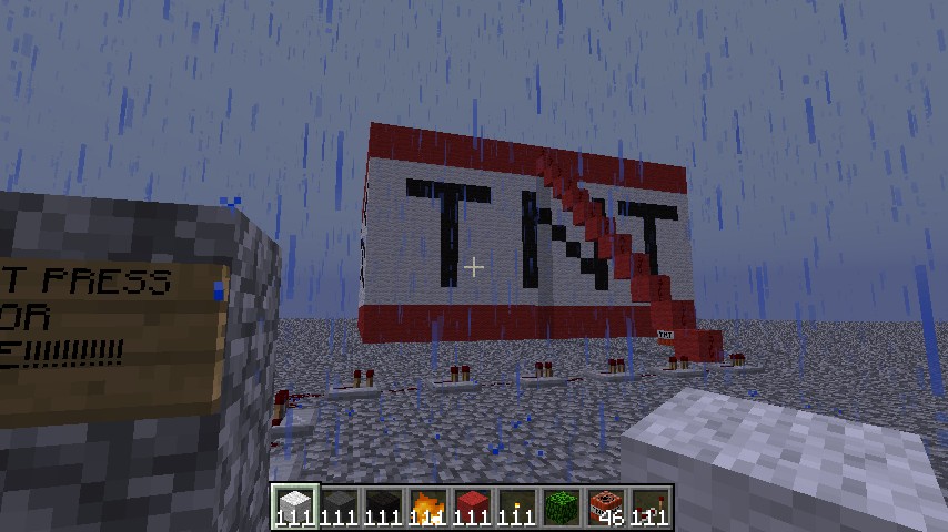 GIANT tnt Minecraft Map