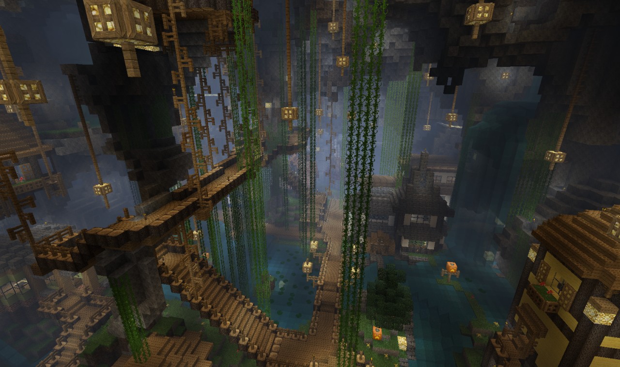 Caverna Lupus Minecraft Map
