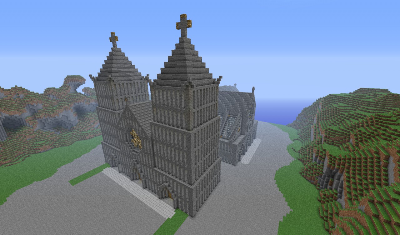 Minecraft Cathedral Minecraft Map