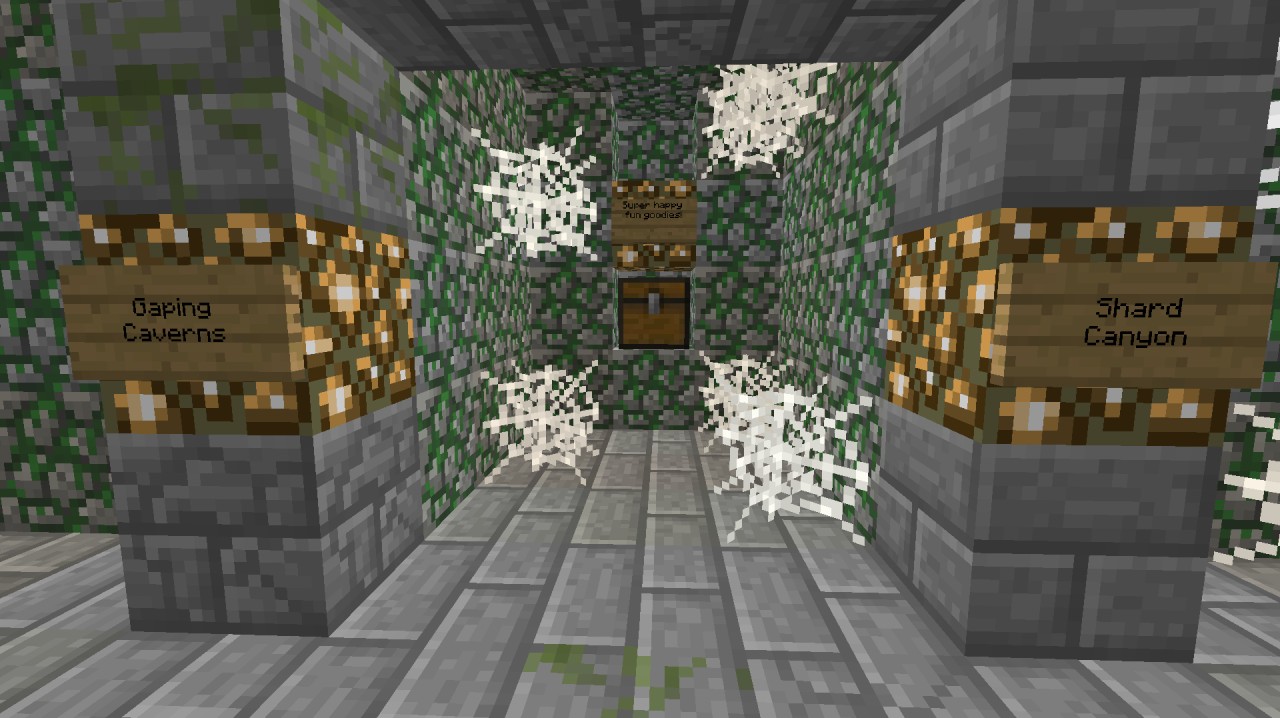 Hostile Enviornments CTM: Gaping Caverns And Shard Canyon Minecraft Map