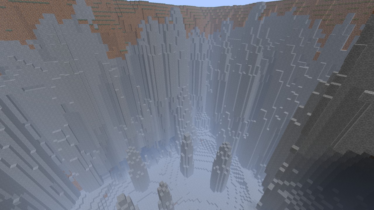 Hostile Enviornments CTM: Gaping Caverns And Shard Canyon Minecraft Map