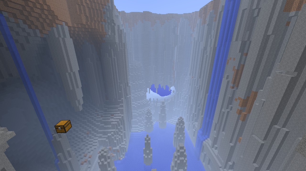 Hostile Enviornments CTM: Gaping Caverns And Shard Canyon Minecraft Map