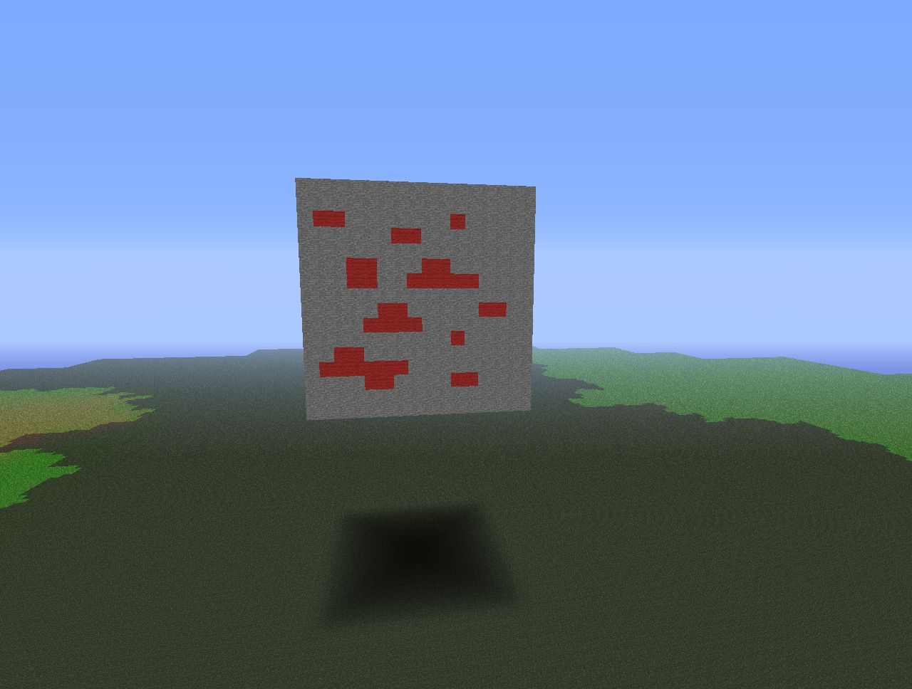3D Redstone Ore Minecraft Map