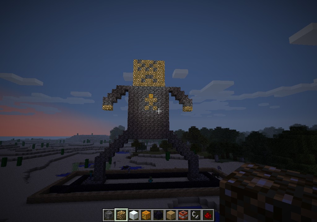 mad minecraft giant! Minecraft Map