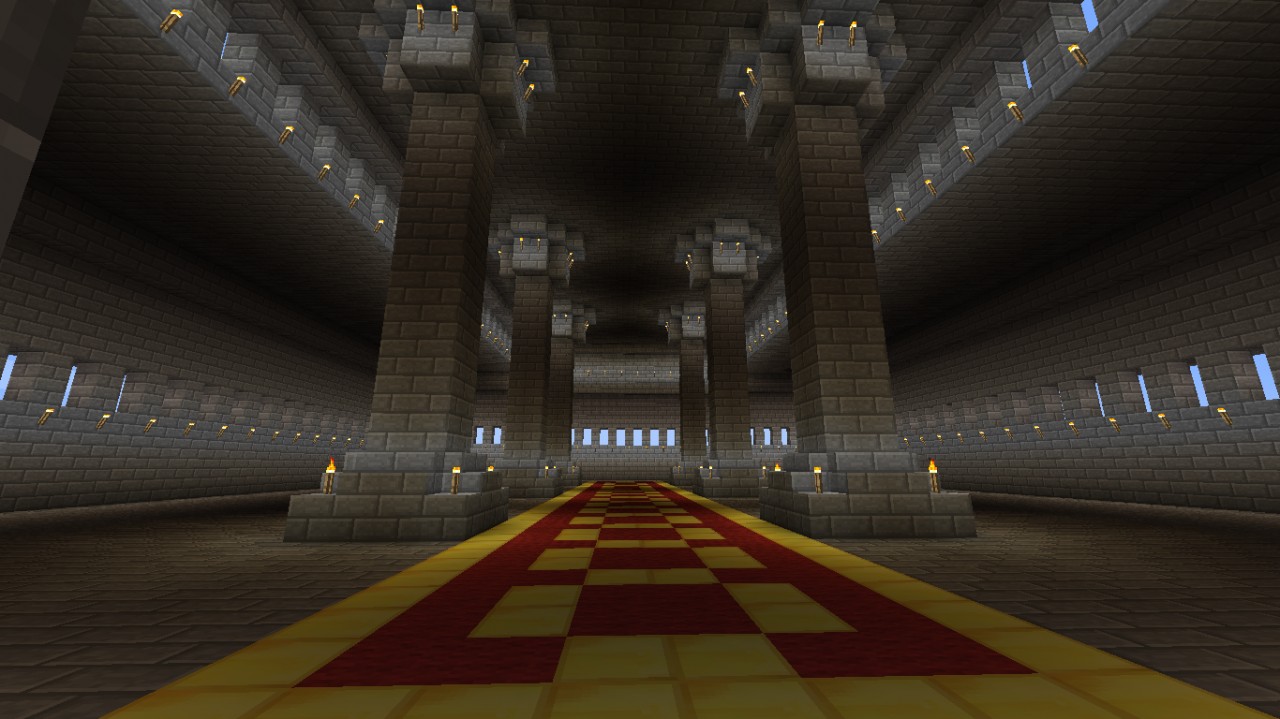 grate hall Minecraft Map