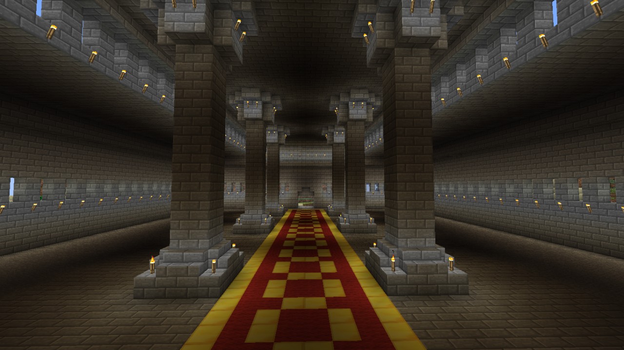 grate hall Minecraft Map