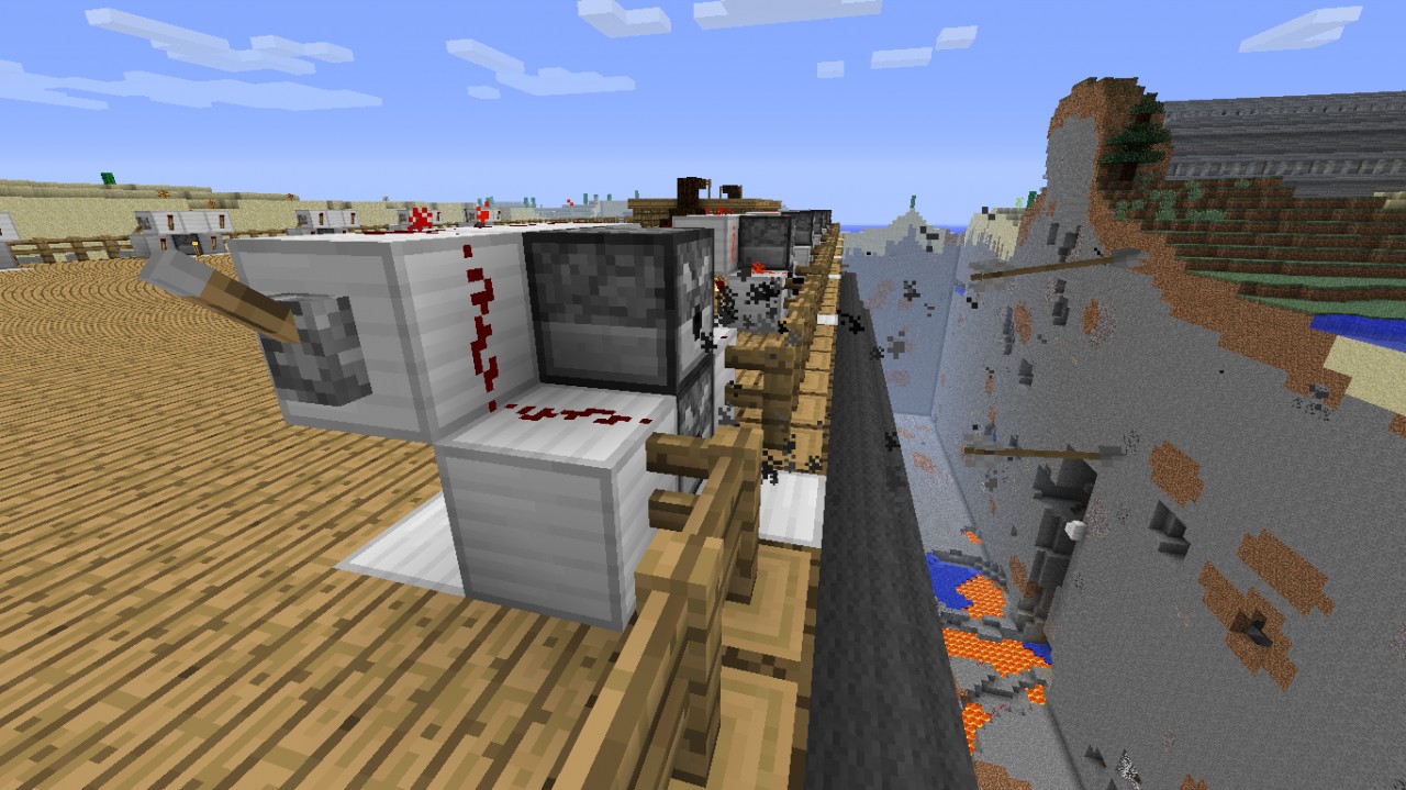 flying fortress (airship) Minecraft Map