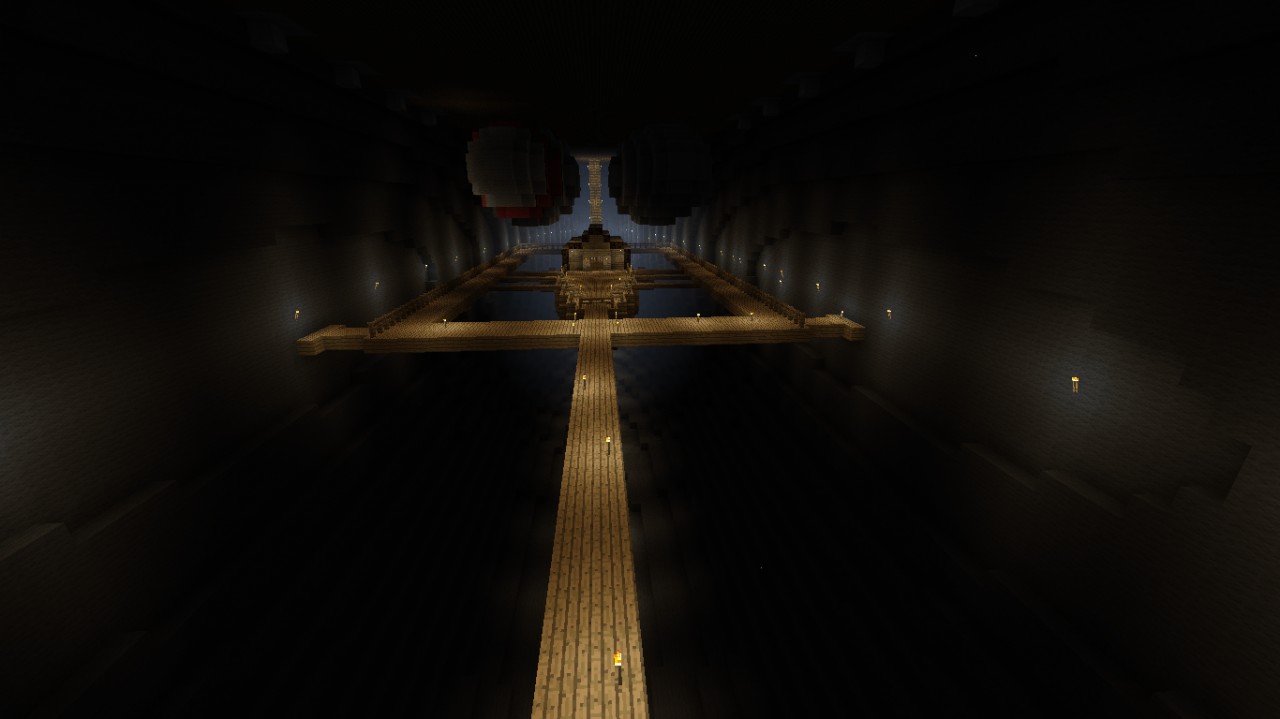 flying fortress (airship) Minecraft Map