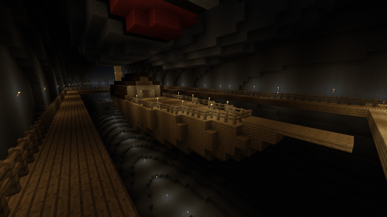 flying fortress (airship) Minecraft Map