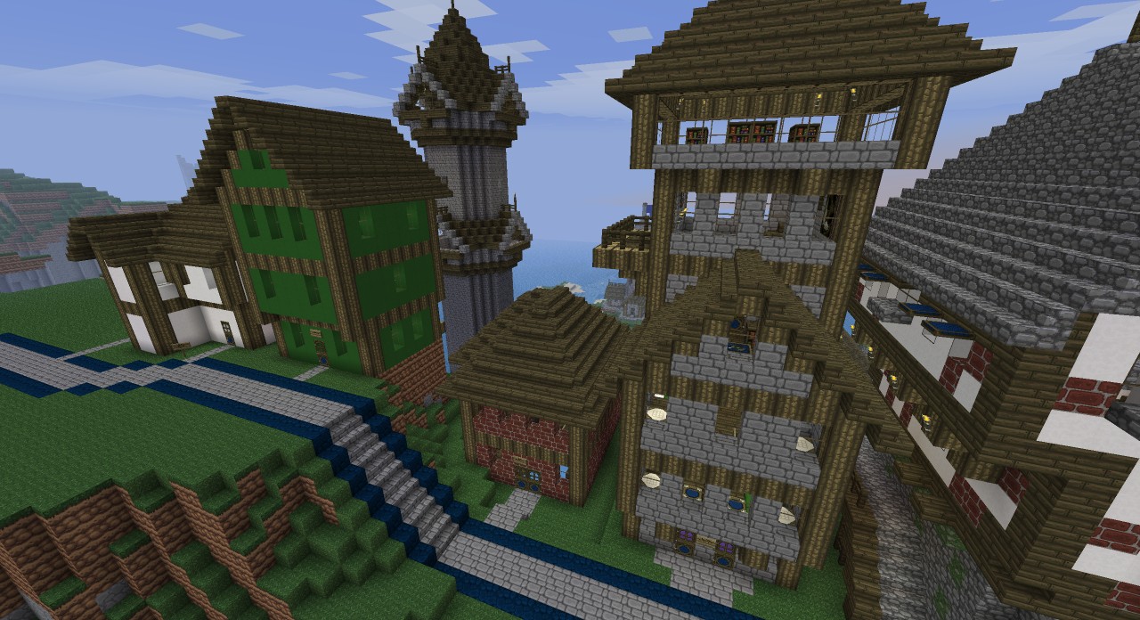 House/Shop Build Pack Minecraft Map