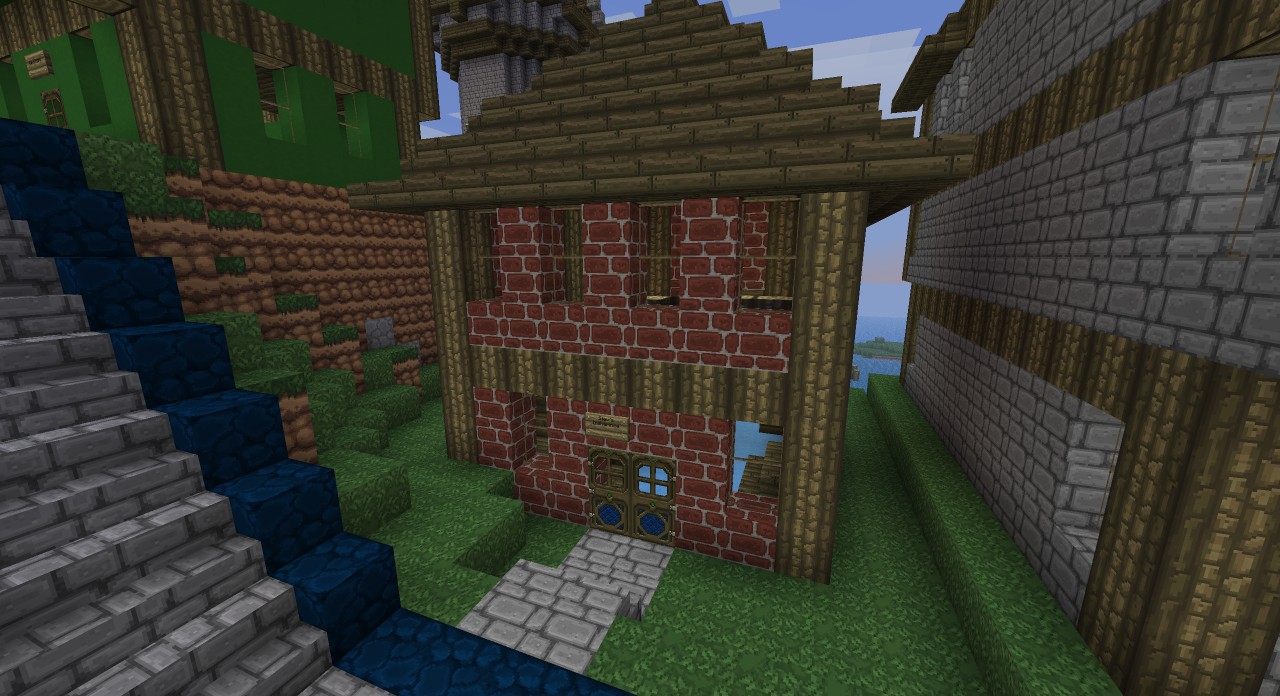 House/Shop Build Pack Minecraft Map