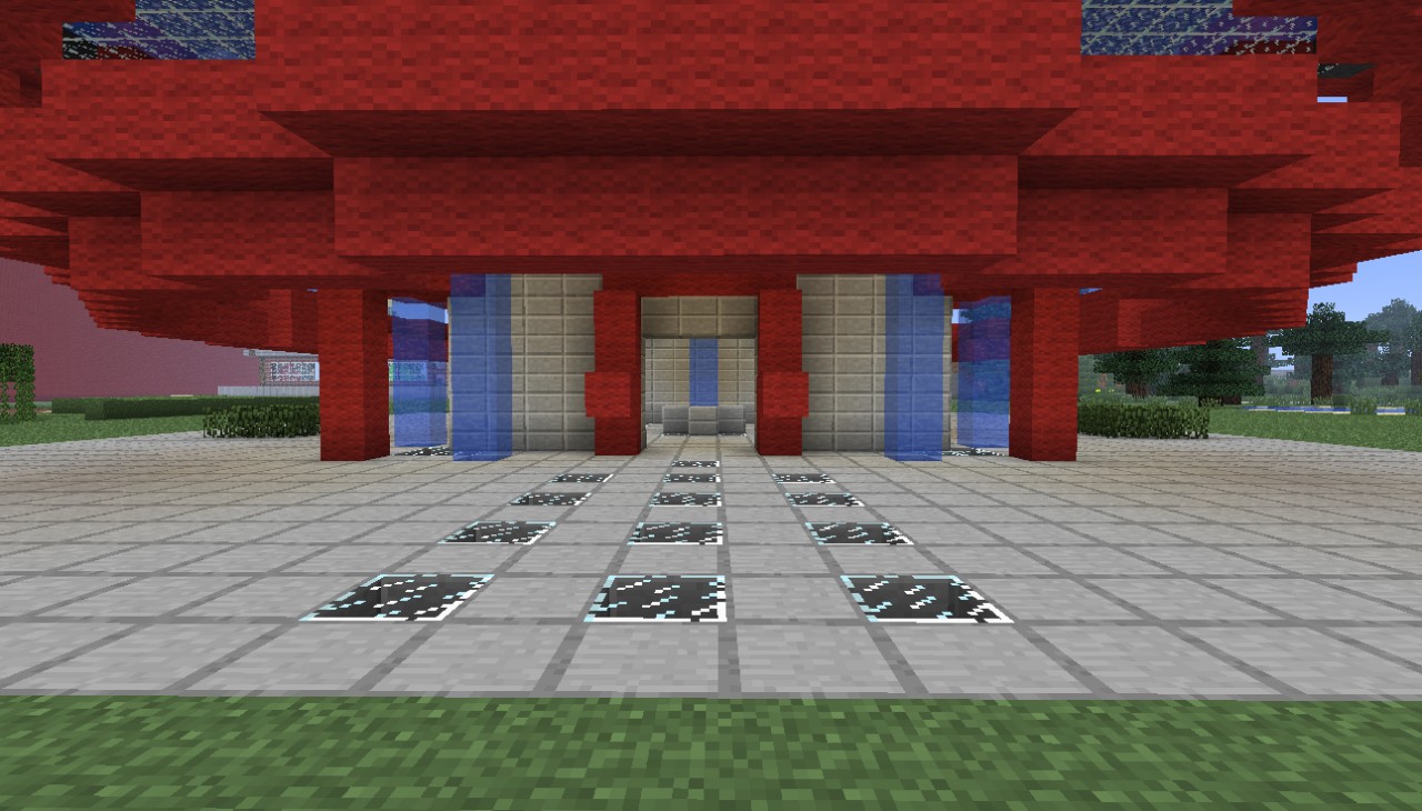 Space-Age Apartment Flats Minecraft Map