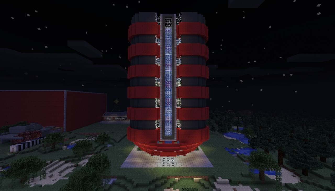 Space-Age Apartment Flats Minecraft Map