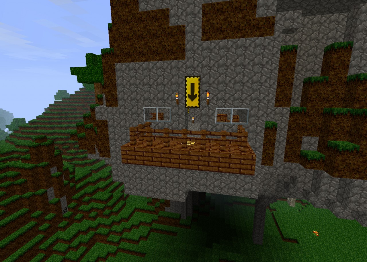 Amazing Base in a Mountin, Minecraft Map