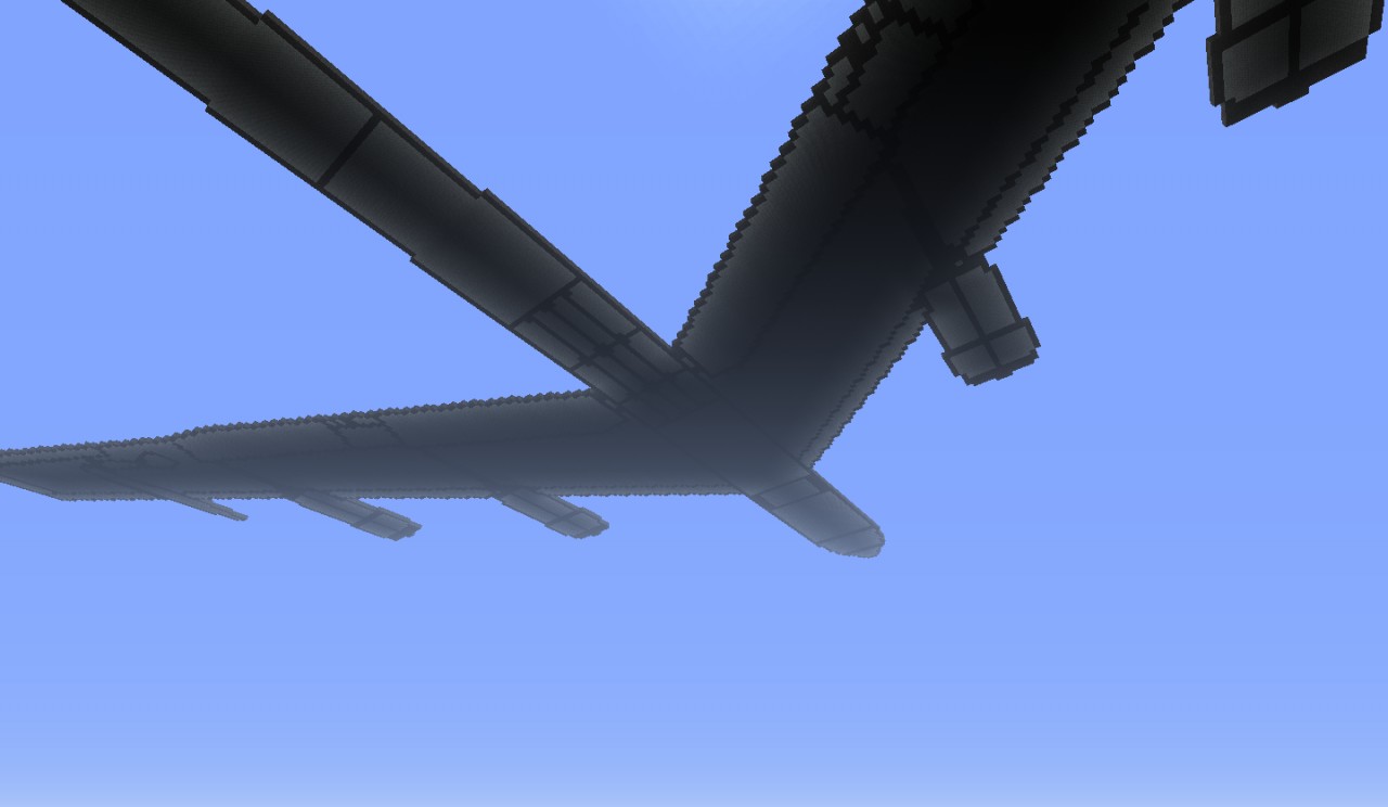 Boeing B-52 Stratofortress Minecraft Map