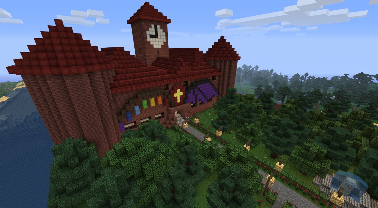 Scarlet Devil Mansion [GERMAN] Minecraft Map