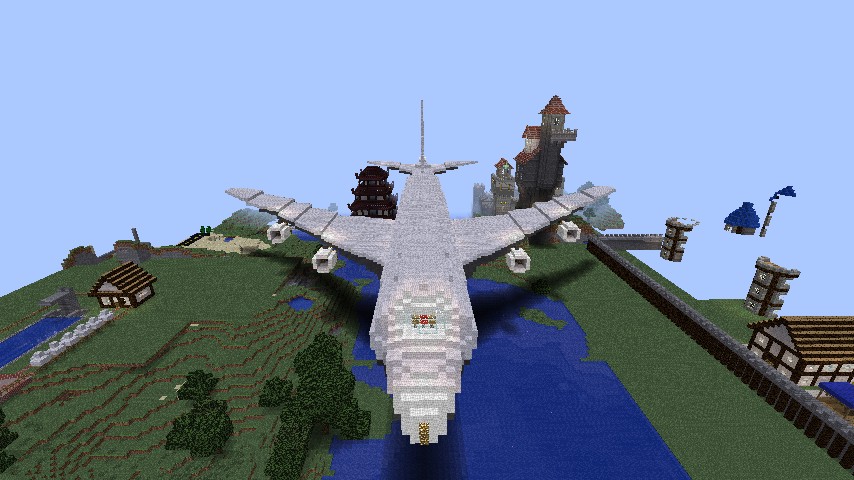 Airplane Minecraft Map